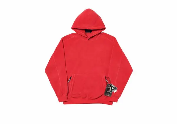 PALACE Polartec Lazer Hood - Cardinal