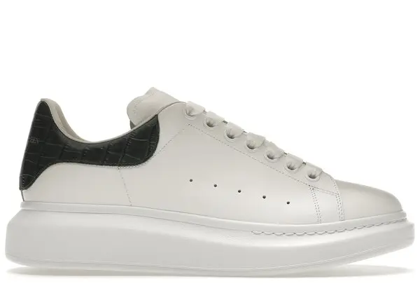 Alexander McQueen Oversized Embossed Croc Sneakers