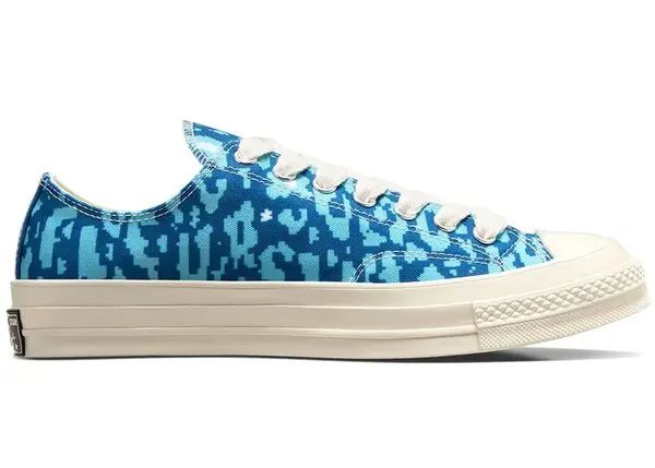 CONVERSE Chuck Taylor All Star 70 Ox Golf Le Fleur Digital Leopard /light - Blue/light Blue