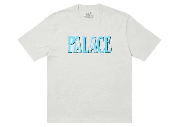 PALACE Please T-shirt - Grey Marl