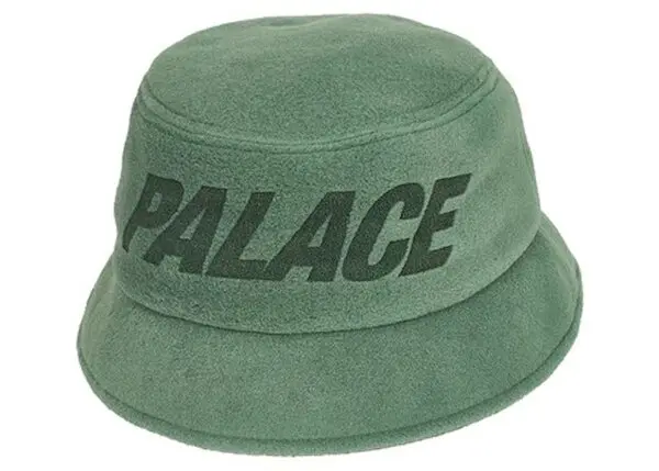 PALACE Polartec Lazer Bucket Hat - Flat Green