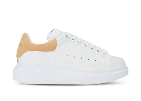 Alexander McQueen Oversized Sneakers - White/beige