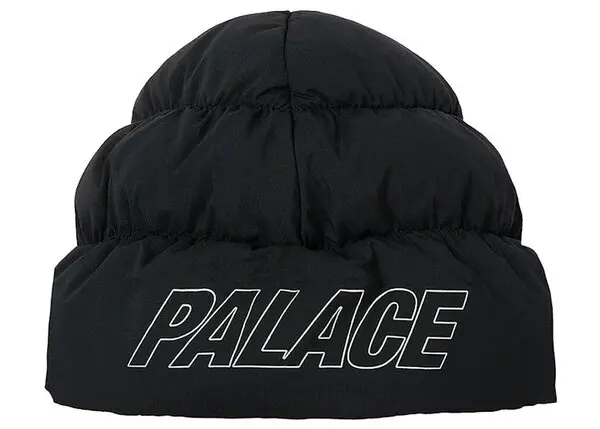 PALACE Pertex Puffa Beanie - Black