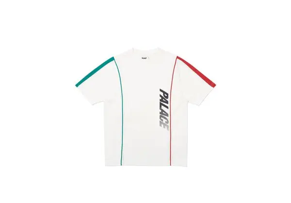 PALACE Pline Racer Tee Shirt - White
