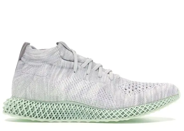 Adidas Runner 4d Mid Sneakers - White/white/aero Green