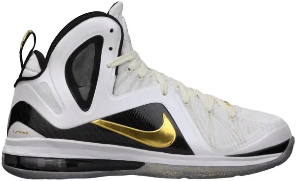 Nike Lebron Ps Elite High-top Sneakers - White/metallic Goldone-colorblack