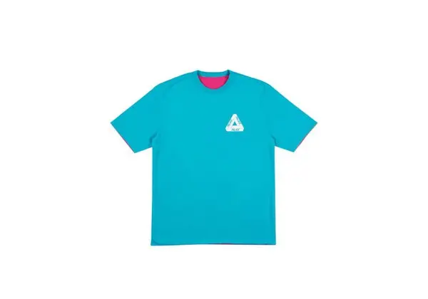 PALACE Reverso T-shirt - Teal/magenta