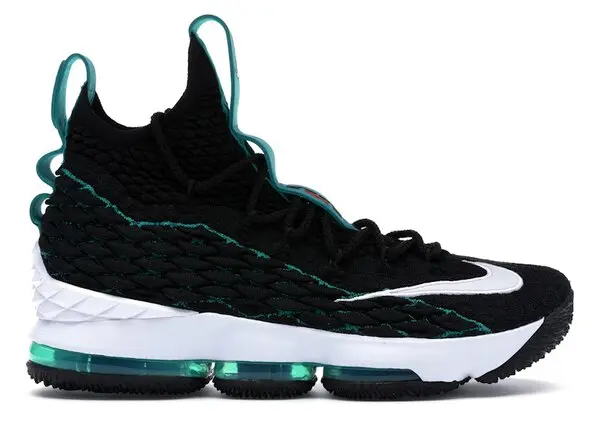 Nike Lebron 15 Griffey Sneakers - Black/rio Teal/white