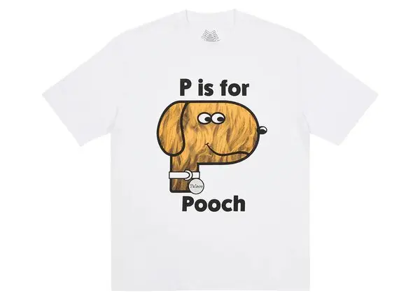 PALACE Pets Are Key T-shirt - White