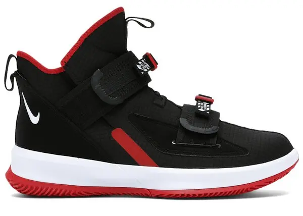 Nike Lebron Soldier 13 Sneakers - Black/university Red/white
