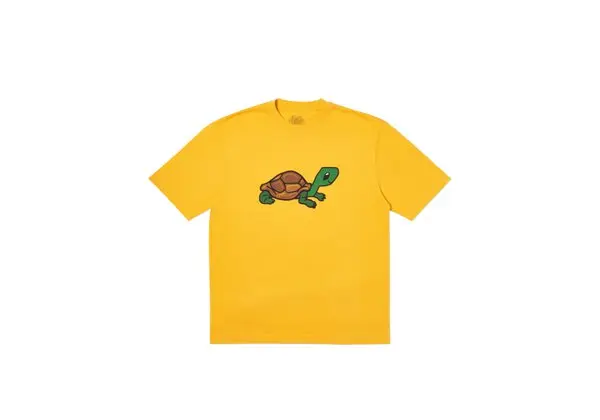 PALACE Purtle T-shirt - Yellow