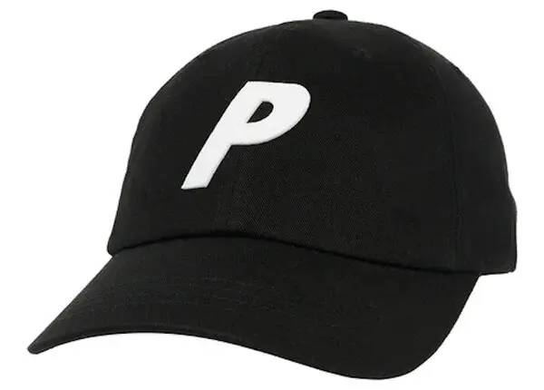 PALACE Pigment P 6-panel Cap - Black