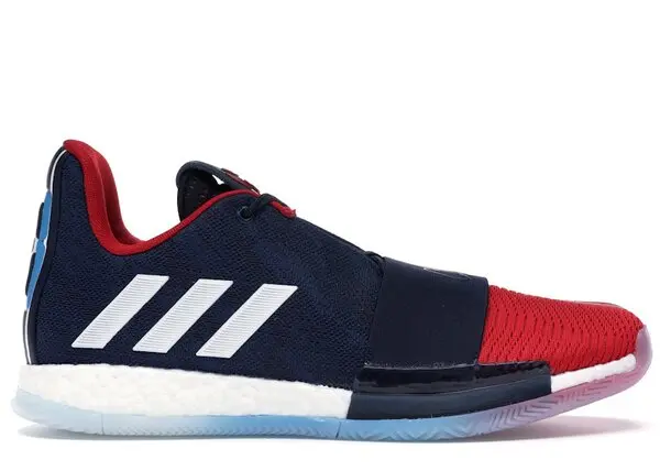 Adidas Harden Vol. 3 Sneakers - Legend Ink/collegiate Navy Blue/power Red