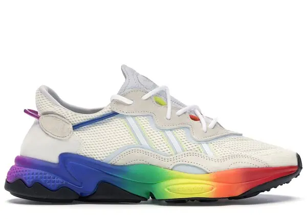 Adidas Ozweego Pride Sneakers - Off White/blue Tint/core Black