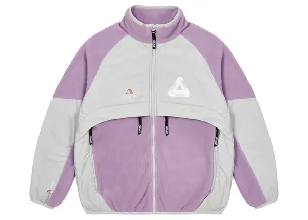 PALACE Polartec Shell Jacket - Lilac/grey