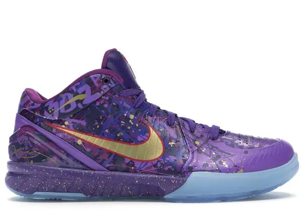Nike Kobe 4 Prelude Finals Mvp Sneakers - Court Purple/metallic Gold/purple Venom
