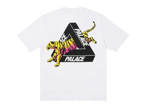 PALACE Seoul Exclusive Tiger Triferg T-shirt - White