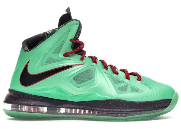 Nike Lebron X Cutting Jade Sneakers