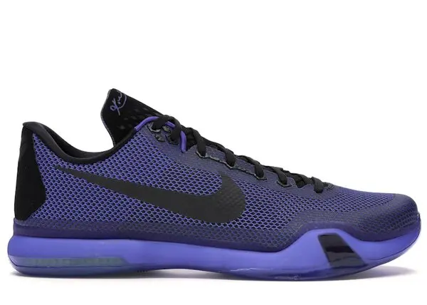 Nike Kobe Athletic Sneakers - Black/persian Violet/volt