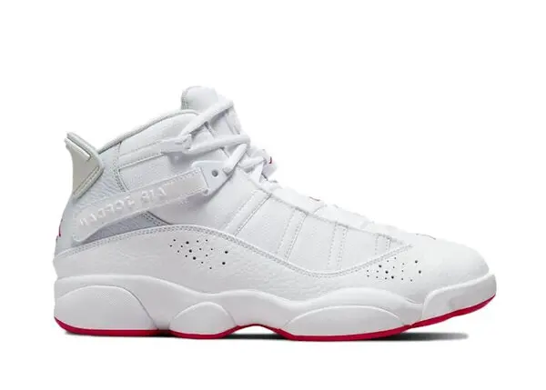 JORDAN 6 Rings - White/hot Pink