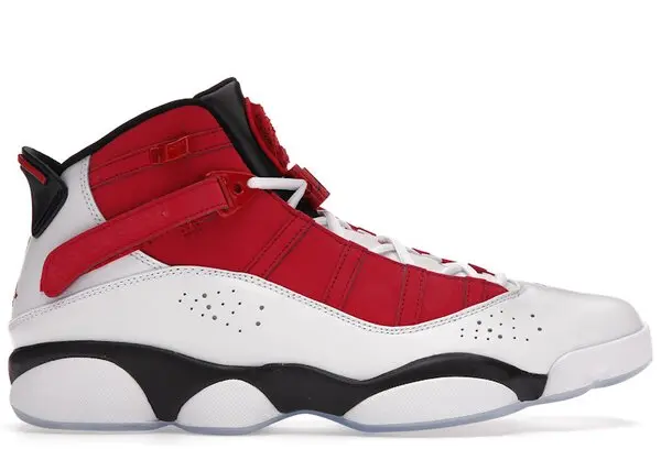 JORDAN 6 Rings - White/black/carmine