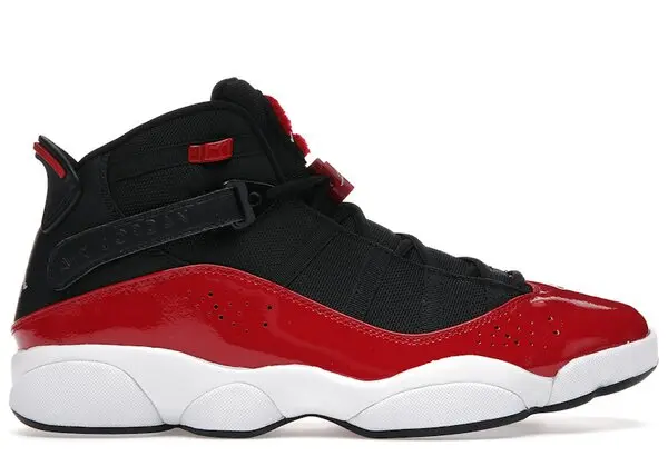 JORDAN Air 6 Rings Sneakers - Black/gym Red/white