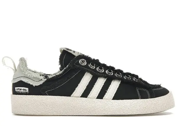 Adidas Campus 80s Song For The Mute - Core Black/cream White/linen Green