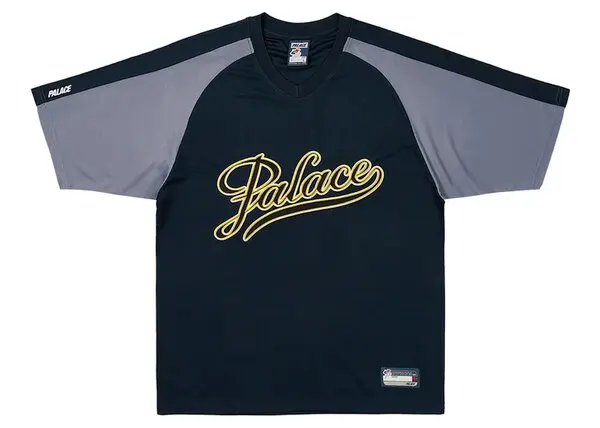 PALACE Script Jersey - Navy Blue