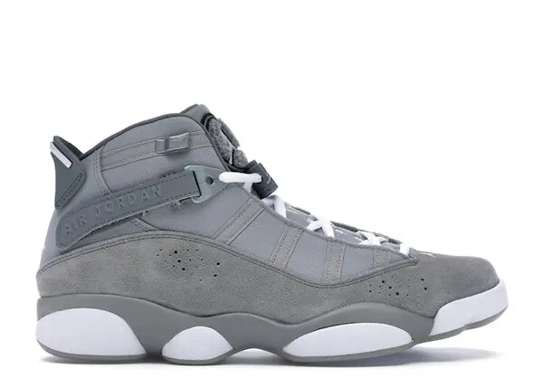 JORDAN 6 Rings - Matte Silver/cool Grey/black