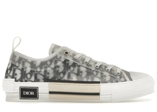 Dior B23 Low-top Sneakers With Logo - Oblique