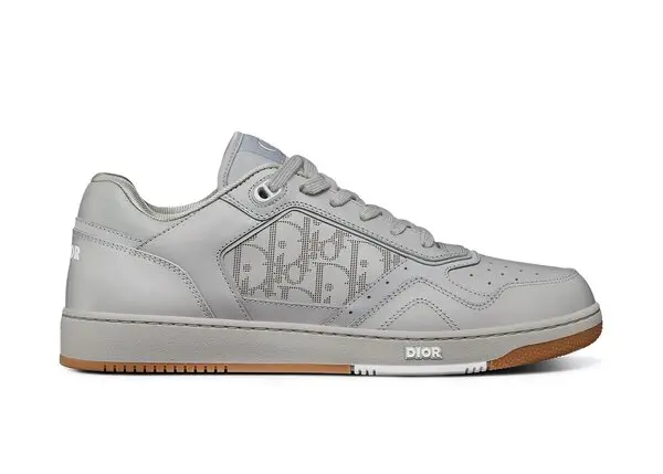 Dior B27 Low Leatherin - Gray/oblique