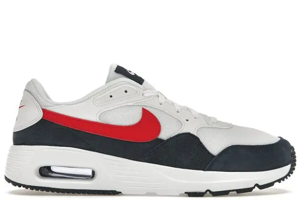 Nike Air Max Sc Sneakers - White/university Red/obsidian