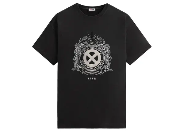 Kith X Marvel Xmen Xavier Institute Vintage Tee Shirt