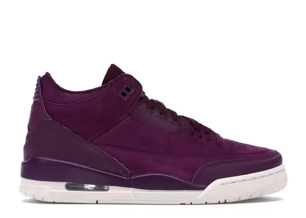 JORDAN 3 Retro Sneakers - Bordeaux/phantom