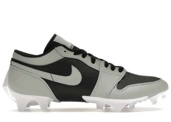 JORDAN 1 Low Td Cleat Shadow 2.0 - Black/light Smoke Grey/white