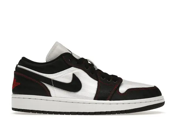 JORDAN 1 Low Se Utility Sneakers - White/black/gym Red