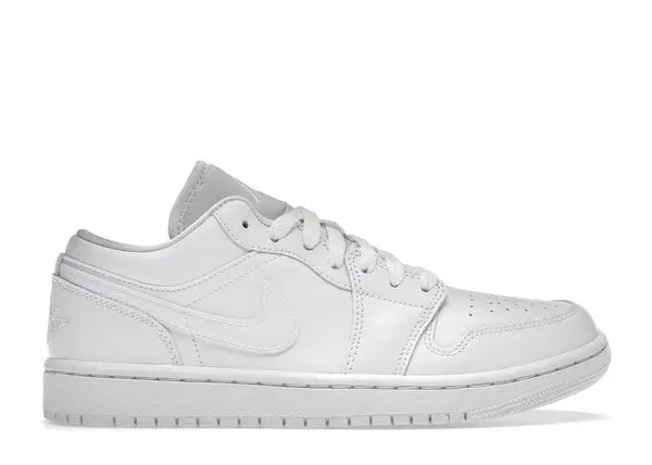 JORDAN 1 Low Triple Sneakers - White