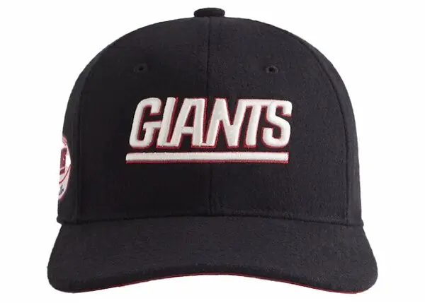 Kith X Nfl Giants '47 Wool Fitted Cap - Black