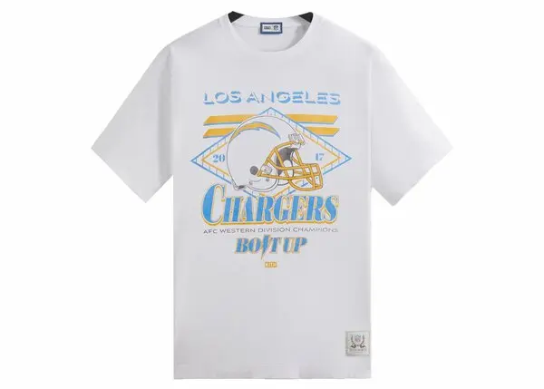 Kith X Nfl Chargers Vintage Tee Shirt