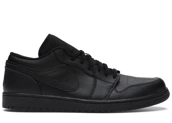 JORDAN 1 Low Sneakers - Black