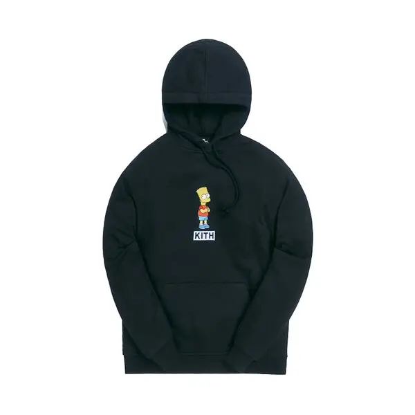 Kith X The Simpsons Bart Logo Hoodie