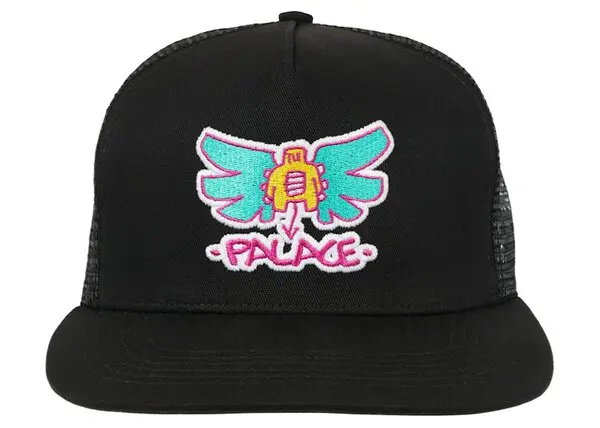 PALACE Slap 5panel Cap - Black