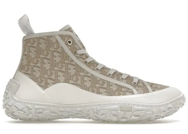 Dior B28 High-top Sneakers - White/beige