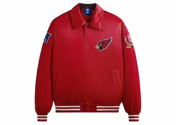 Kith Nfl Cardinals Satin Bomber Jacket - Modified