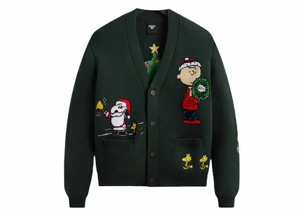 Kith X Peanuts Holiday Cardigan