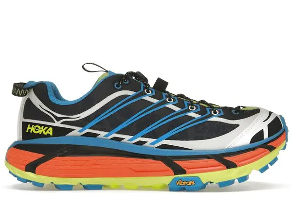 Hoka One One Mafate Three2in - Black/diva Blue