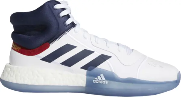 Adidas Marquee Boost Top Ten 40th Anniversary Sneakers - Footwear White/collegiate Navy/power Red