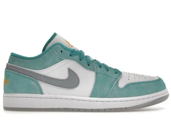 JORDAN Air 1 Low Se - New Emerald/white/light Steel Grey