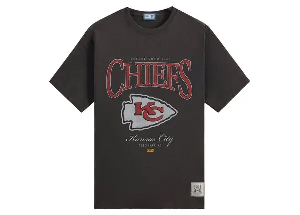 Kith X Nfl Chiefs Vintage Tee Shirt