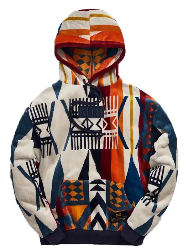 Kith X Pendleton Terry Williams Hoodie - Ivory/multi